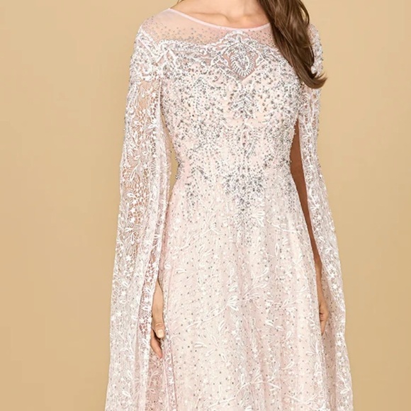 LARA | Dresses | Lara Pink Lace Wedding Dress | Poshmark
